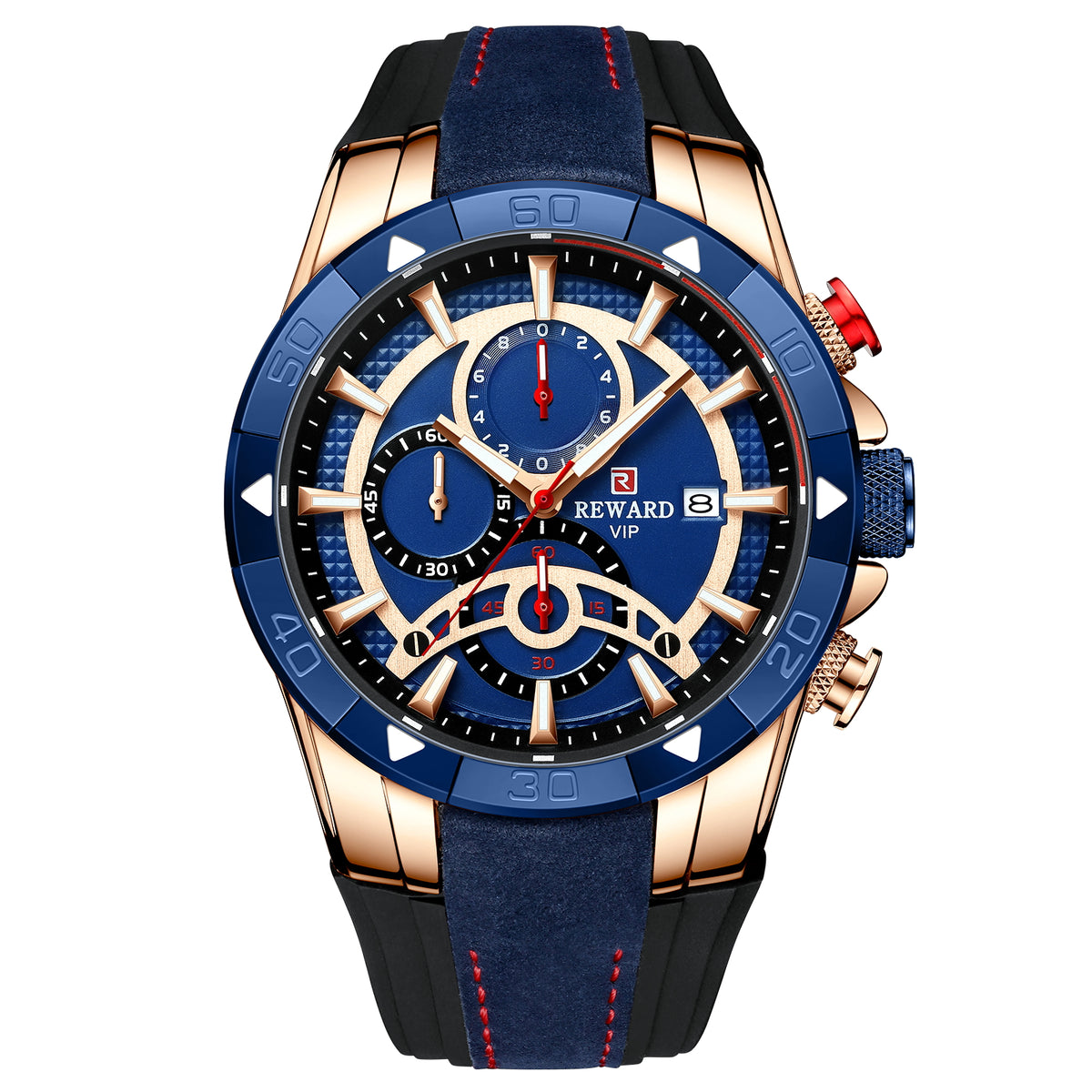 RELOJ DEPORITVO CRONOGRAFO MARCA REWARD – 40 Grados